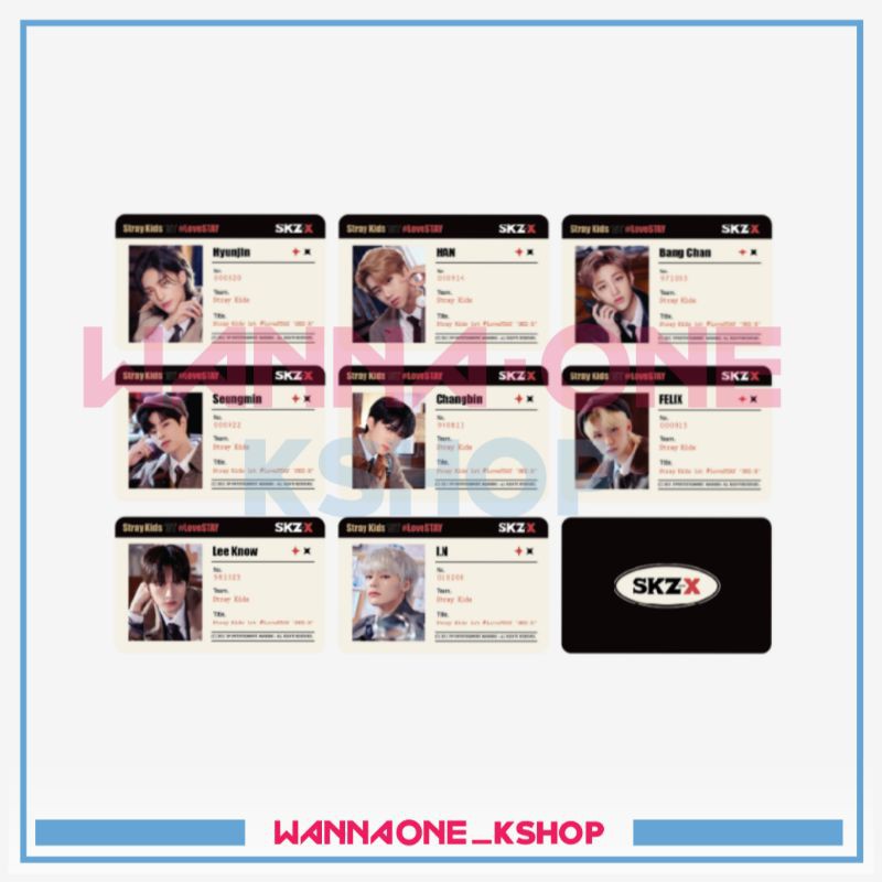 ID card SKZ-X straykids photocard stray kids | Shopee Malaysia
