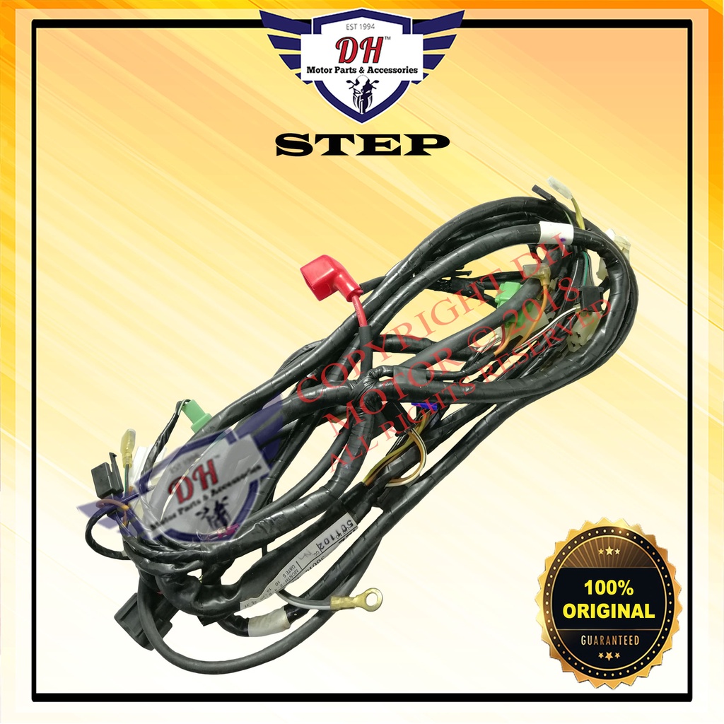 STEP (ORIGINAL) WIRING BODY WIRE HARNESS FULL SET SUZUKI | Shopee Malaysia