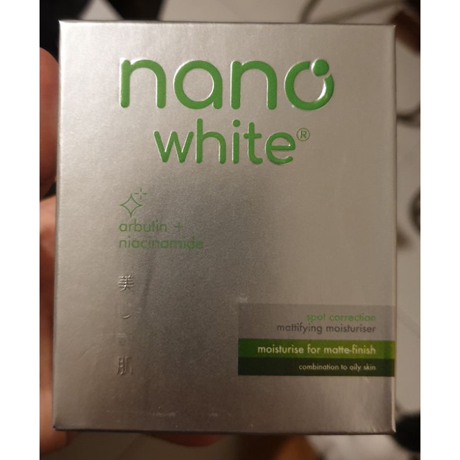 NanoWhite Spot Correction Mattifying Moisturiser 50ml | Shopee Malaysia