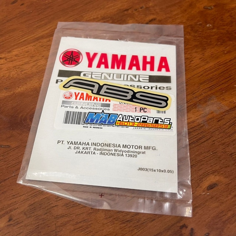 ORIGINAL ABS sticker untuk xmax (HARGA UTK 1 KEPING) | Shopee Malaysia