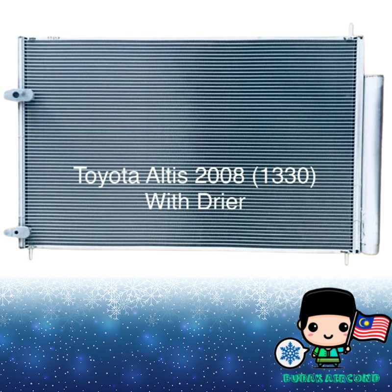 (ORIGINAL) DENSO TOYOTA ALTIS YEAR 2008, TOYOTA WISH CONDENSER CARRY ...