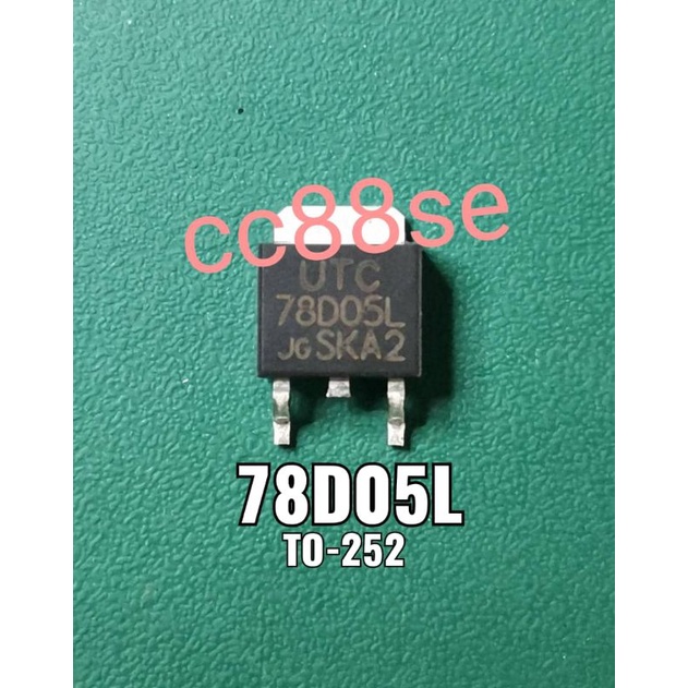 78D05L 78D05 7805 78M05 CW78D05L TO-252 SMD VOLTAGE REGULATOR IC ...