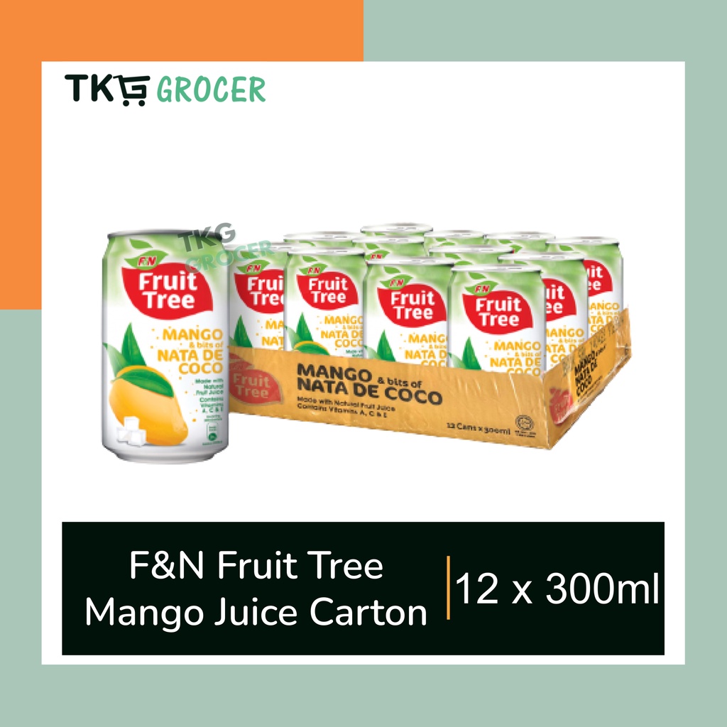 F&N Fruit Tree Mango Juice Carton (12 x 300ml) | Shopee Malaysia