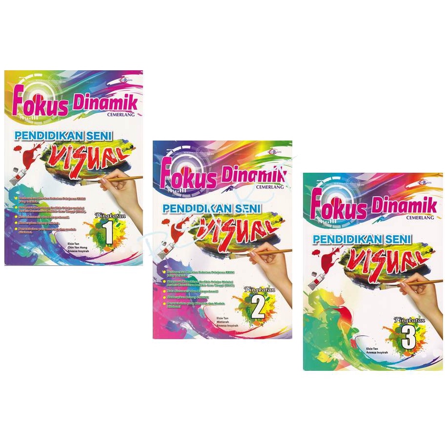 (CEMERLANG) FOKUS DINAMIK PENDIDIKAN SENI VISUAL TINGKATAN 1, 2 & 3 | Shopee Malaysia