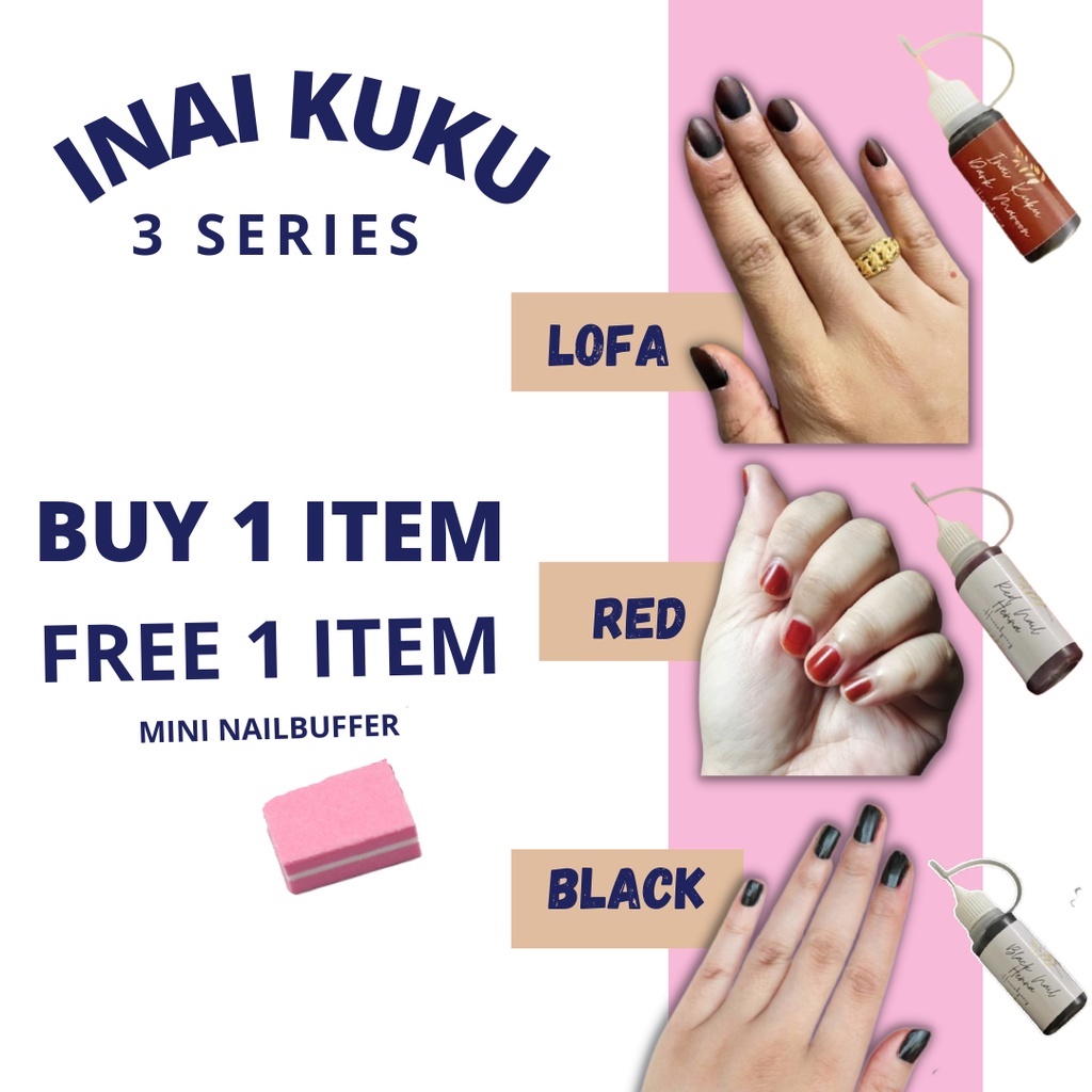 🔥INAI KUKU ALA LOFA/RED/BLACK (15ML)🔥LULUSAN KKM HALAL MESRA WUDUK ...