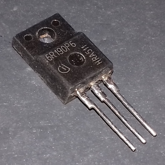 (2095) 6R190P6 6R190P6C6 6R190 IPA60R190C6 20A 650V TO-220F N-CHANNEL ...