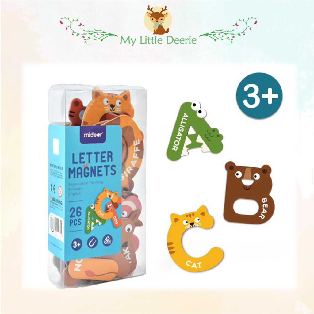 ABC Alphabets Numbers & Vehicles Fridge Magnet Children Kids Magnetic ...