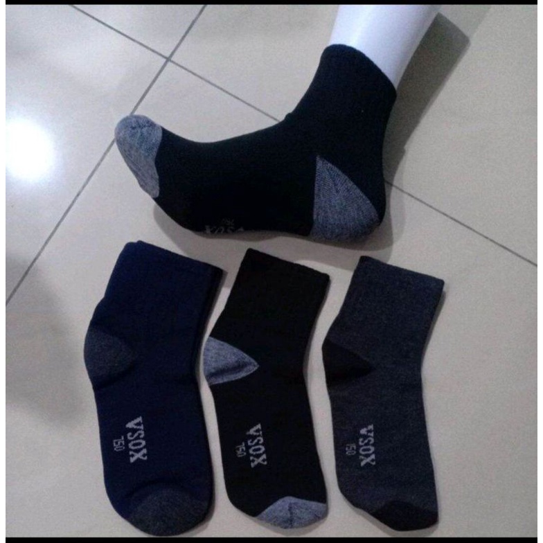 🧦3pasang Stokin pendek lelaki Tebal nipis Short stokin Sport stokin ...