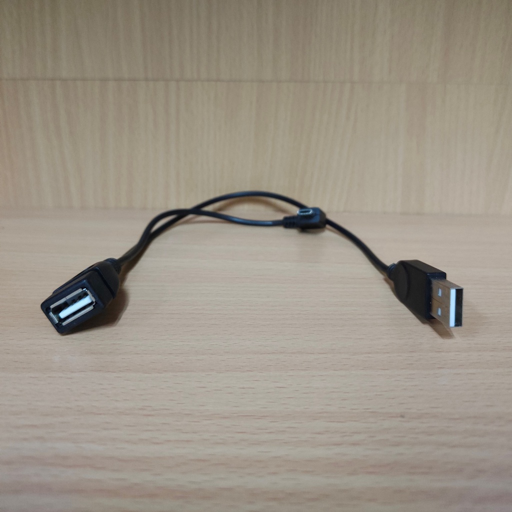 (Ready Stock) i Cable Smart Phone USB 2.0 A Male + Micro L-Shape (Male ...