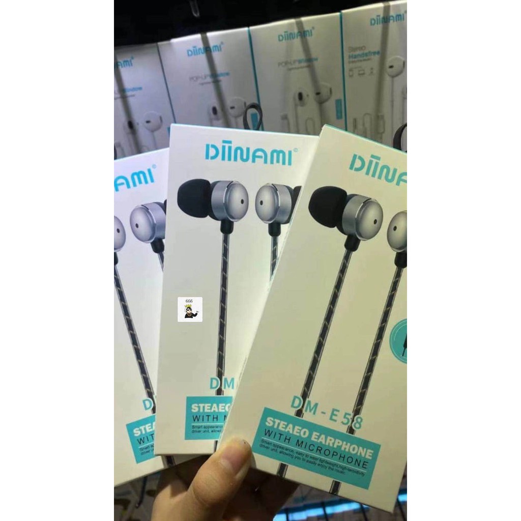 DiiNAMI DM-E58 Colorful Earphone Hi-Fi Handsfree | Shopee Malaysia
