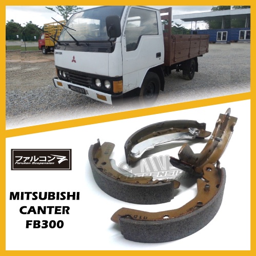 MITSUBISHI CANTER FB300 BRAKE SHOE SYSTEM FARUKON SUSPENSION | Shopee ...
