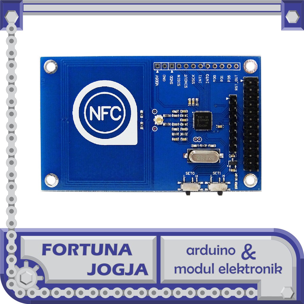 PN532 Precise RFID NFC Card Reader Module 13.59MHz Raspberry Pi ...