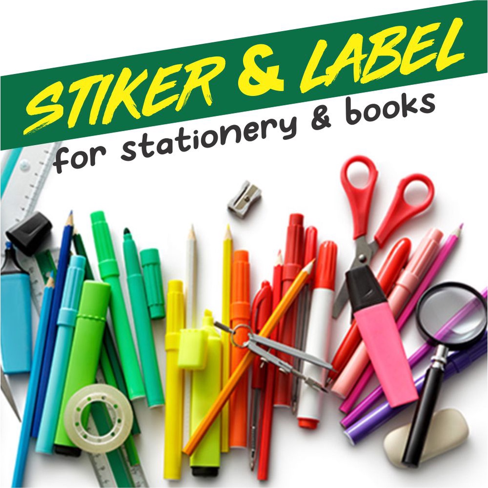 BYHAZR PRINTING | STICKER | LABEL STICKER | STATIONERY STICKER ...