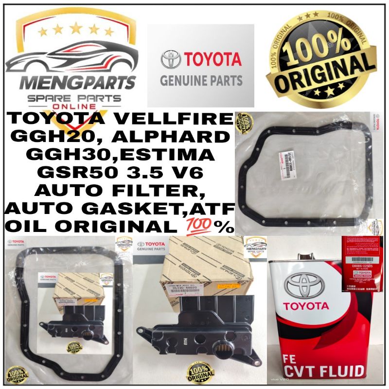 ORIGINAL 💯% TOYOTA ESTIMA GSR50 GGH20 GGH30 3.5 ASU60 LEXUS GGL10 AGZ10 ...