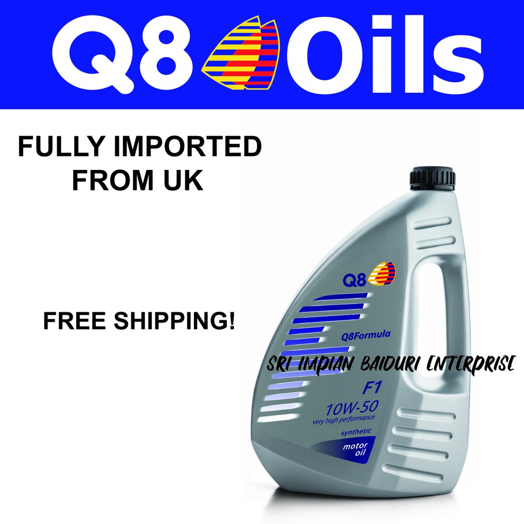 Q8 Formula F1 10W-50 [FULLY IMPORTED] FULLY Synthetic passenger car ...