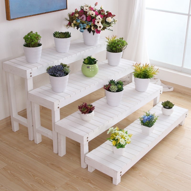 Outdoor Flower Pot Rack Balcony Decoration Living Room Rak Bunga Flower ...