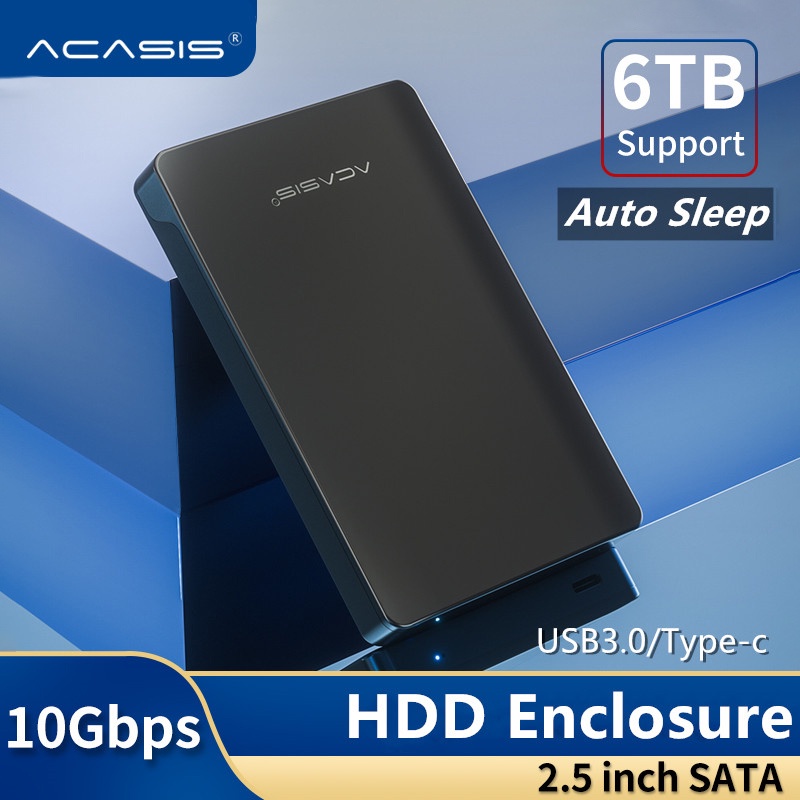 ACASIS Case Sata to USB 3.0 Hard Disk 5Gbps 4TB UASP SSD HDD Enclosure ...