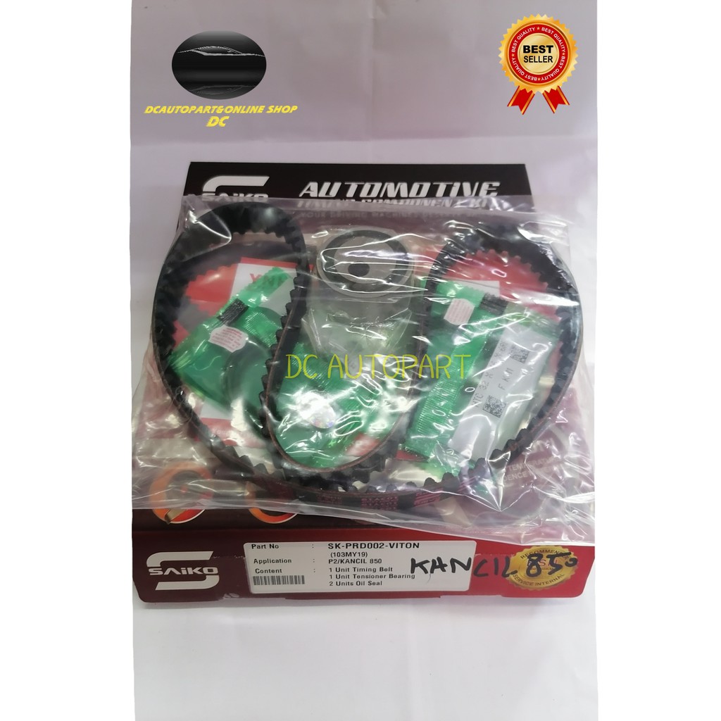 PERODUA KANCIL 850 SAIKO TIMING BELT KIT SET ( 103MY19 ) | Shopee Malaysia