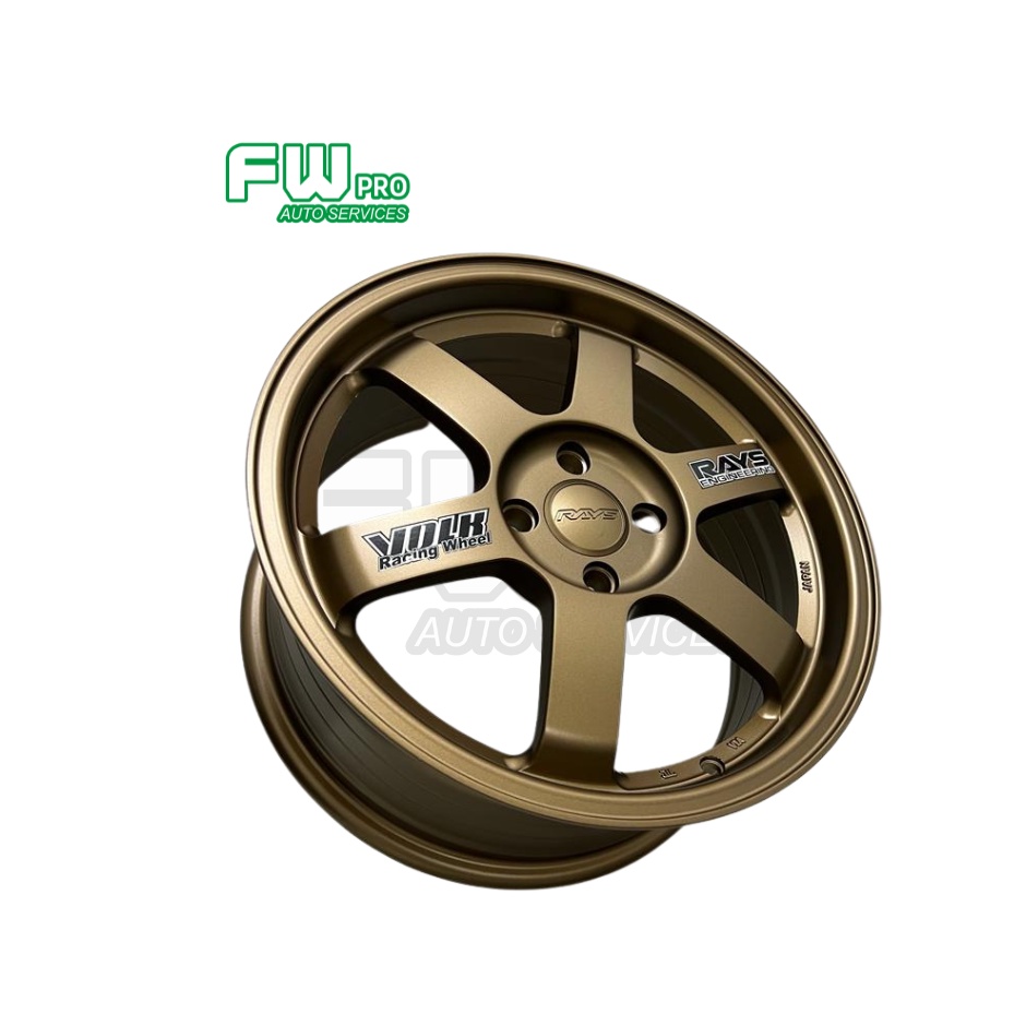 New Sport Rim TE37 16 inch 7jj 4x100 ET38 One Set 4pcs | Shopee Malaysia