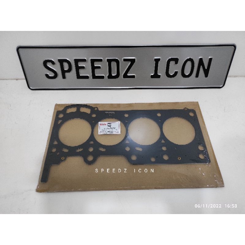 TRD Myvi 1.3 1.5 K3VE YRV ALZA 3SZVE 1.5mm Metal Cylinder Head Gasket ...