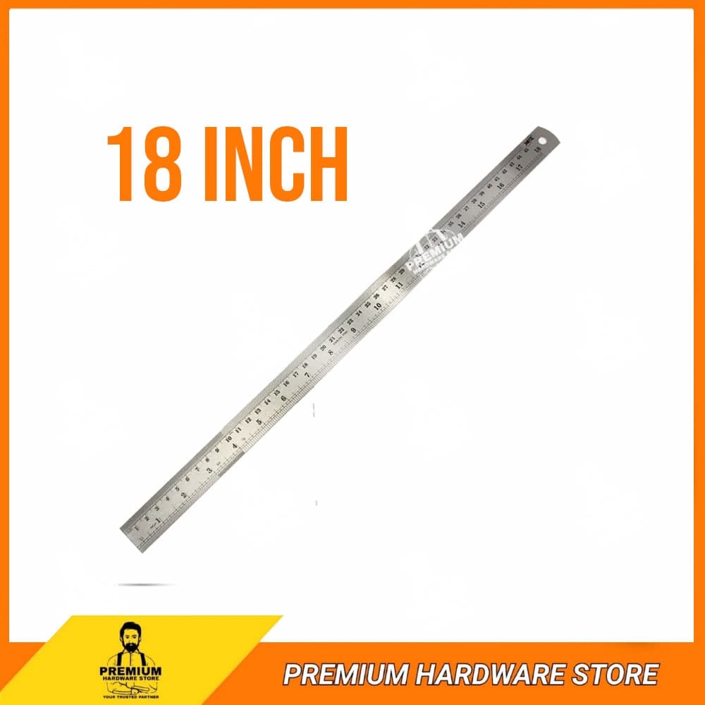 NIETZ Stainless Steel Ruler/Metal Ruler/Measuring Tool 15cm/20cm/30cm ...
