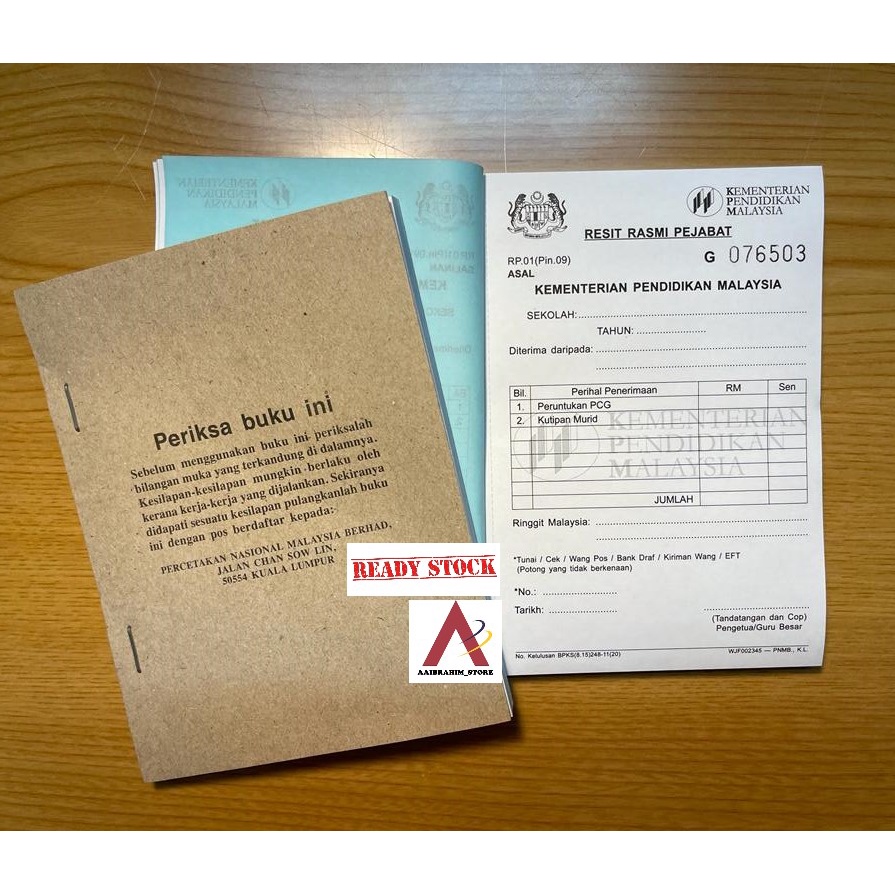 BUKU RESIT RASMI PEJABAT | Shopee Malaysia