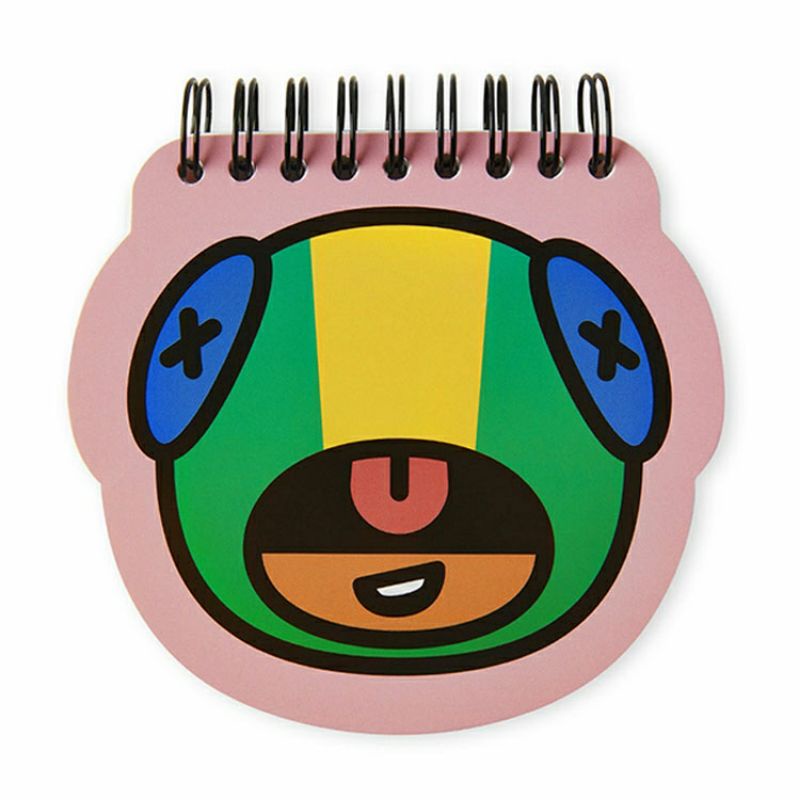 Brawl Stars x LINE FRIENDS Korea Leon Spike Crow small notepad ...