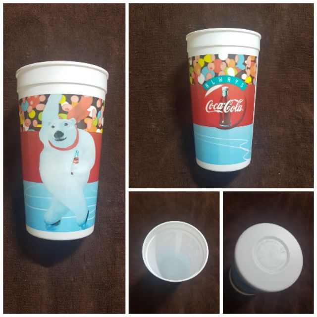 Coca Cola Reuseable Plastic Collectibles Cup - Design A | Shopee Malaysia