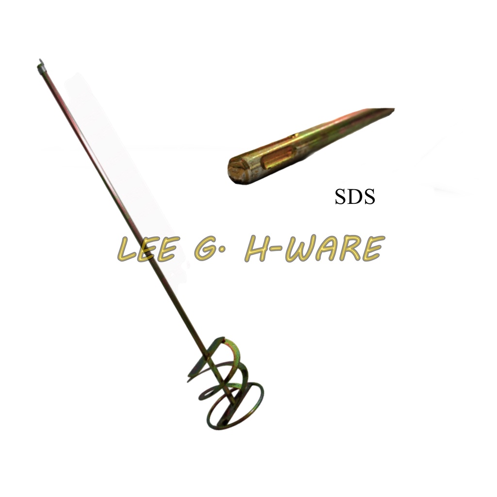 24'' Heavy Duty SDS/HEX Cement Paint Mixer I Cement Mixer Tool I Paint ...