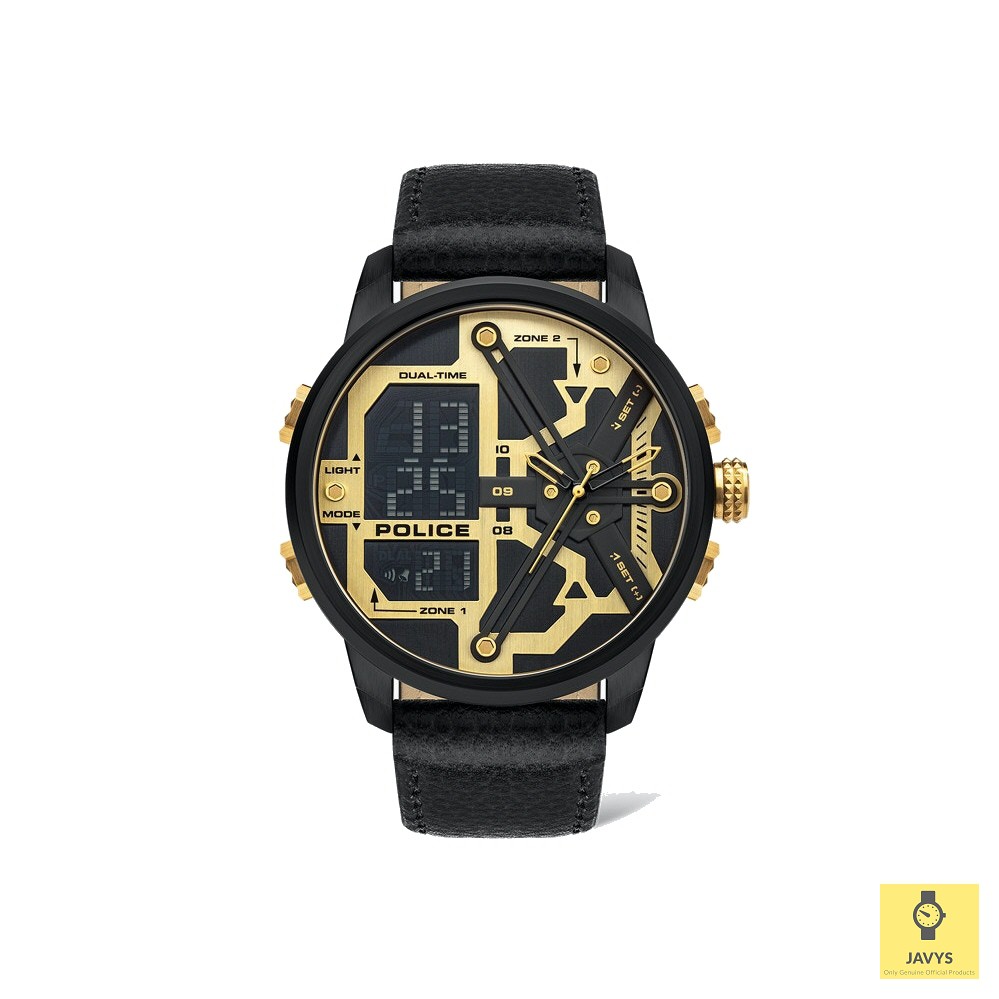 POLICE Timepiece PEWJD2003202 / Men's / Marsden / Analog-Digital / Dual ...