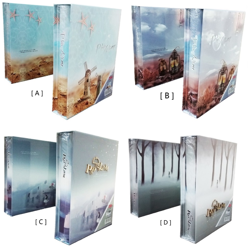 200 PHOTO ALBUM WITH BOXED (4R SIZE) | Shopee Malaysia