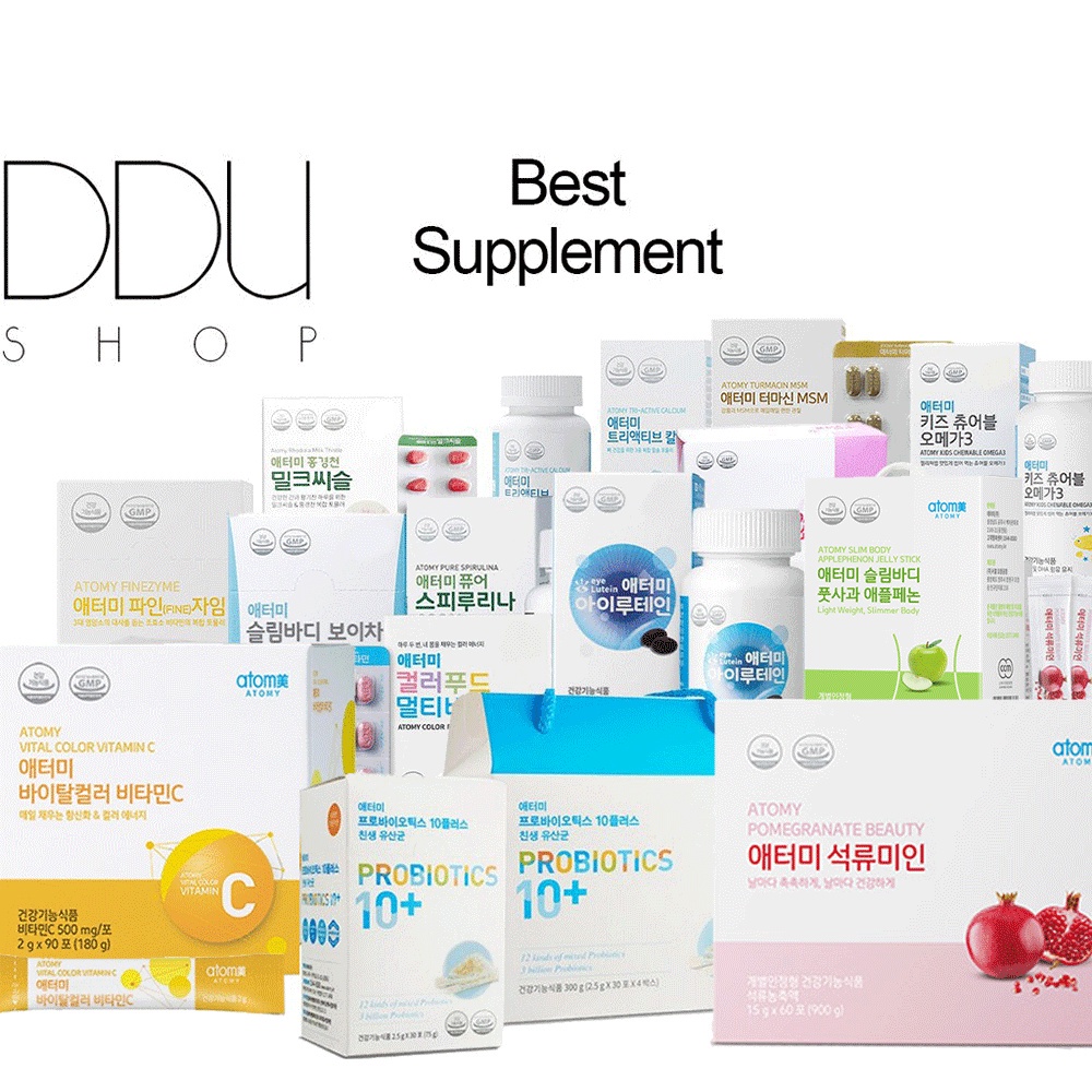 Atomy Best Collection / Probiotics , Vitamin C , Puer Tea, Finezyme ...