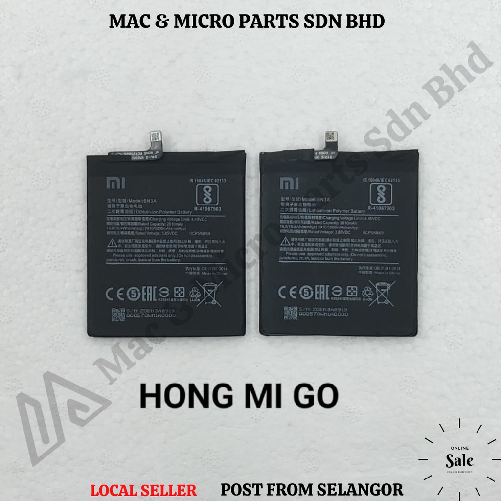 MG BRAND HONG MI GO BATTERY MODEL BN3A (3000mAh) | Shopee Malaysia