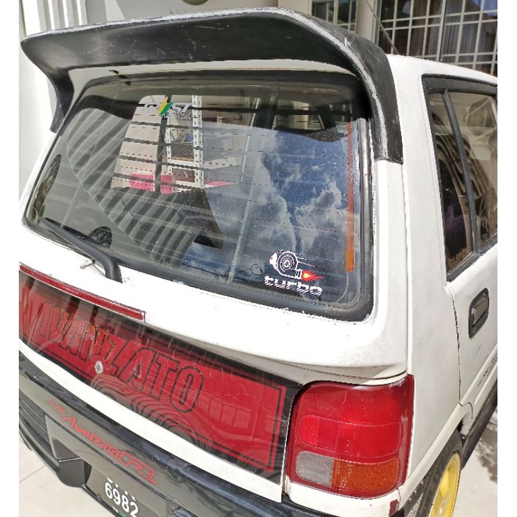(1 pcs) TURBO CAR STICKER KANCIL DAIHATSU MIRA L2S L5 MODERNO COURE ...