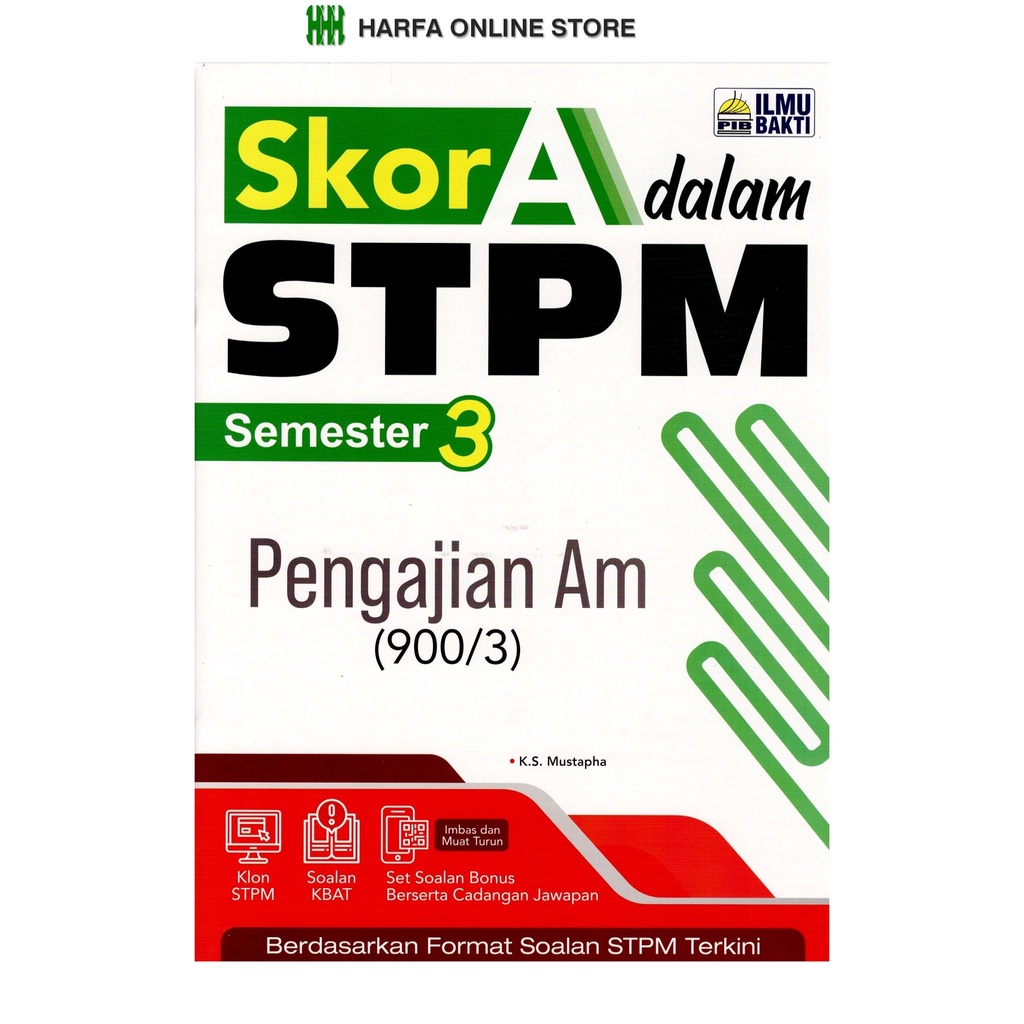 Skor A Dalam STPM Semester 3 Pengajian Am (900/3) ( 2022 ) | Shopee Malaysia