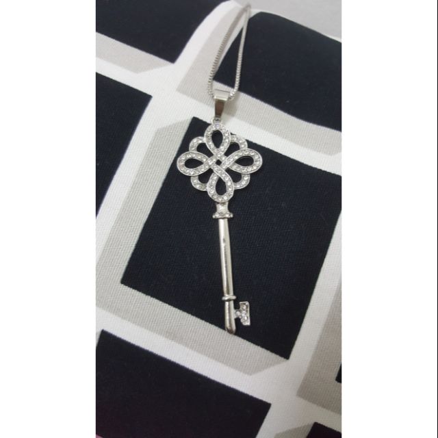 Diamond Necklace (Key Shape Necklace) | Shopee Malaysia