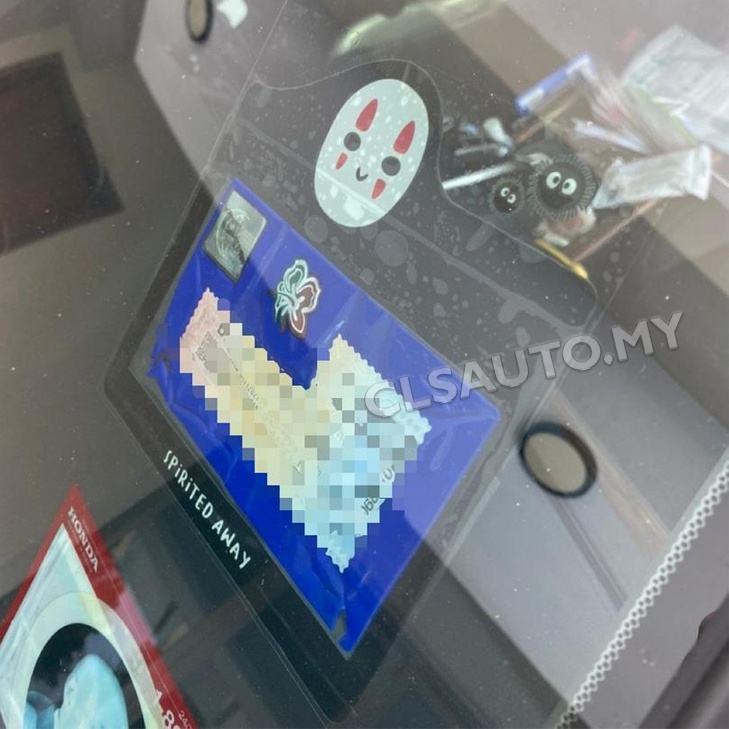 Car Roadtax Sticker Cartoon Design Road Tax Sticker Pelekat Rotex Rotax ...