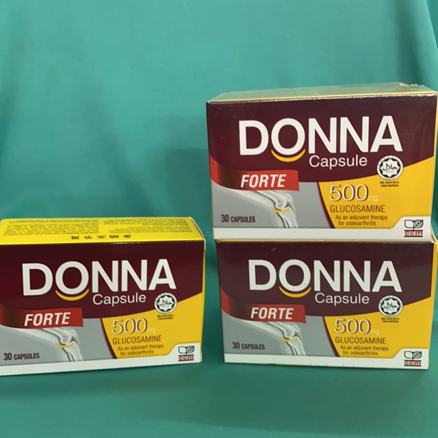 Donna Forte 500 mg Capsule 30’s/2x30’s/4x30’s exp 01/2024 | Shopee Malaysia