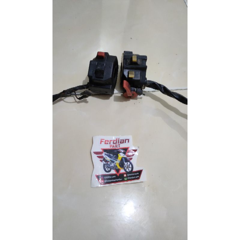 Satria Hiu Lumba left and right switch 2 stroke 2 stroke original ...