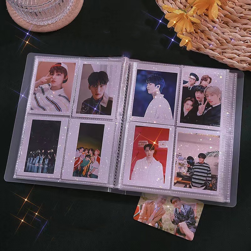 288/216/84 Grids Frosted Interstitial Photo Album Photocards Postcard ...