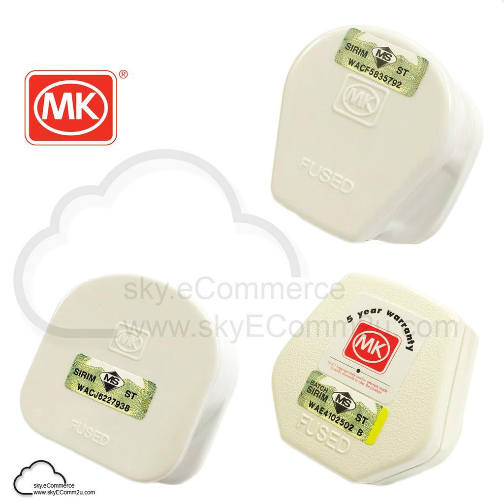MK 654 646 650 13A 3 PIN PLUG TOP SIRIM MK654 MK646 MK650 | Shopee Malaysia