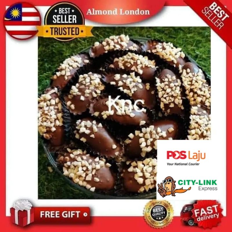 Kuih Raya Almond London sedap premium ( Bakar segar setiap hari ...
