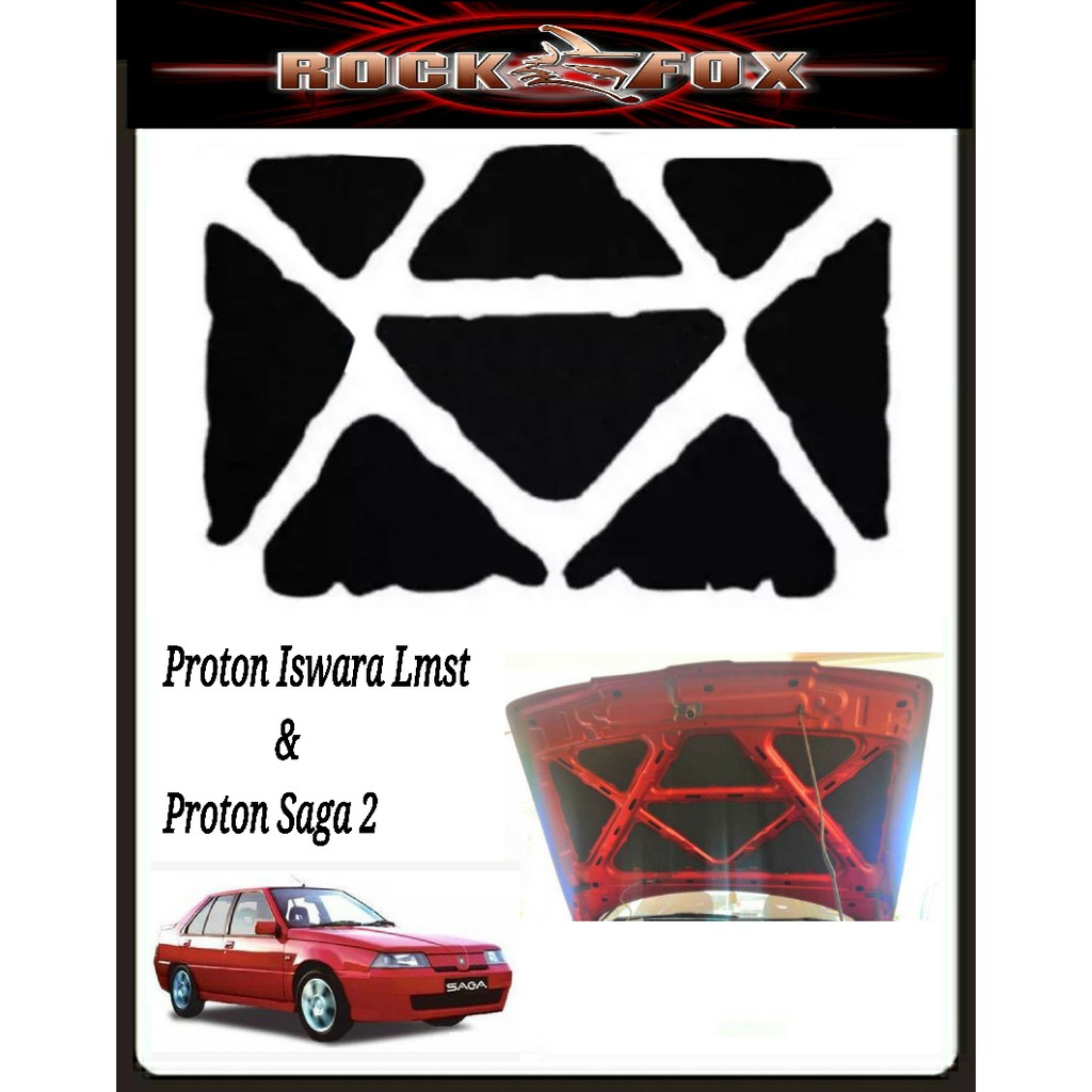 Custom Made Front Bonnet Sound Proof D.I.Y For Proton Iswara LMST ...