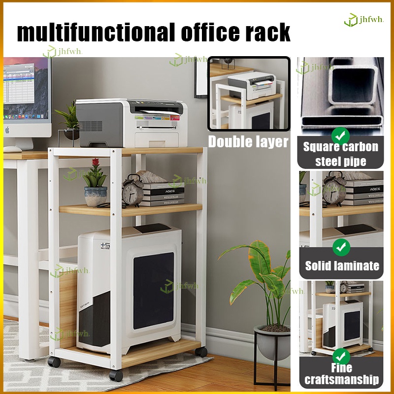 Removable office printer rack floor multi-layer storage bracket desktop ...