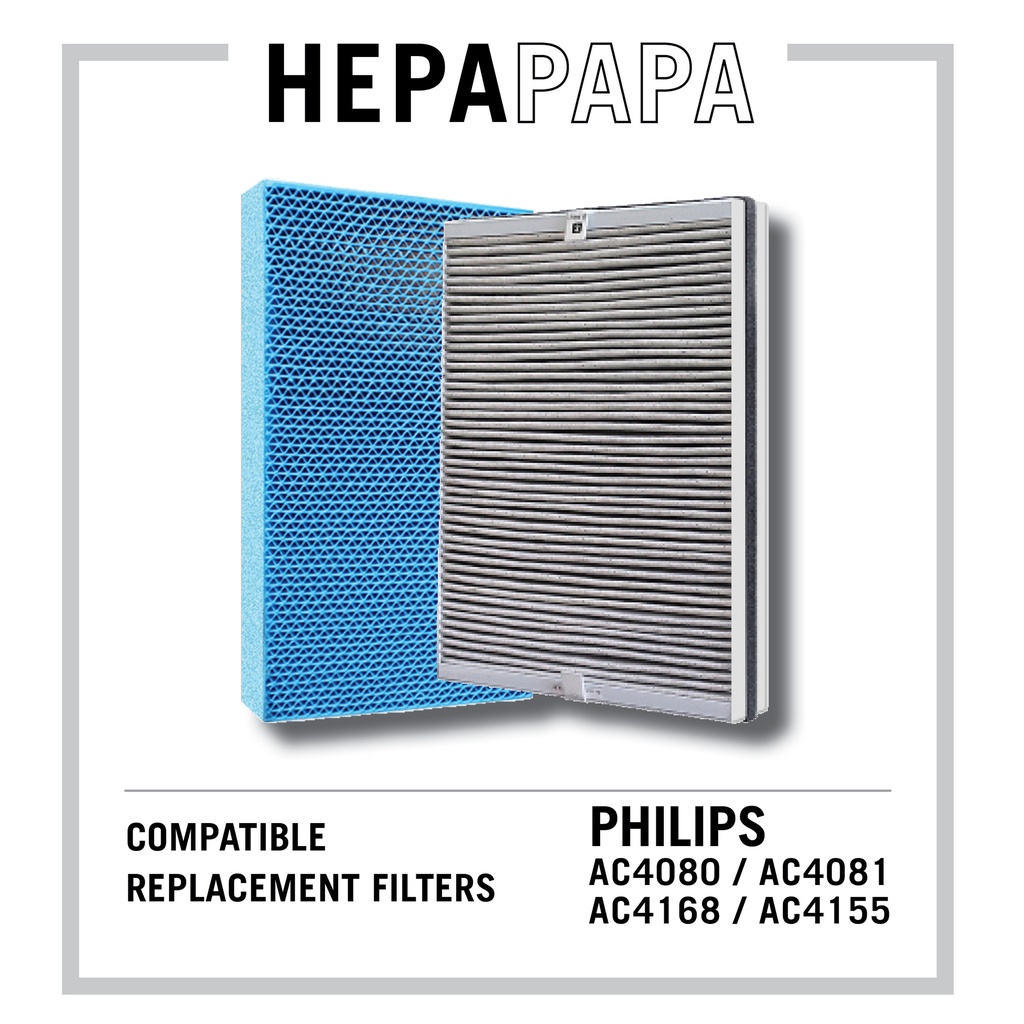 Philips AC4080 AC4081 Compatible High Quality HEPA and Humidifier ...