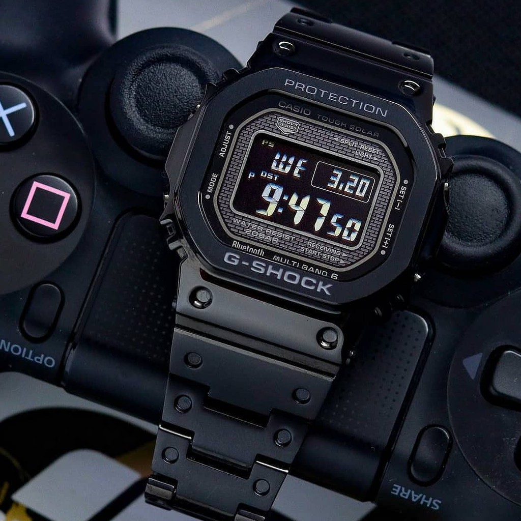 Casio BLUETOOTH GMW-B5000GD-1DR G-Shock Digital Sporty Design Black ...