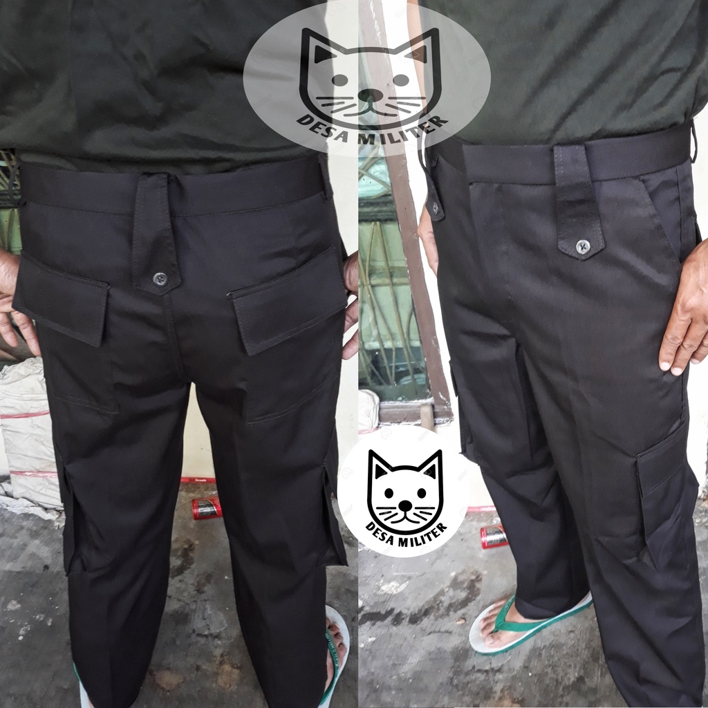 Pdl Brown Security Pants Police New Security Pants | Shopee Malaysia