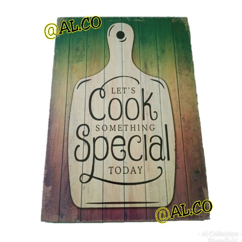 KITCHEN WALL DECO FRAME / DECO DINDING DAPUR / FRAME DAPUR | Shopee ...