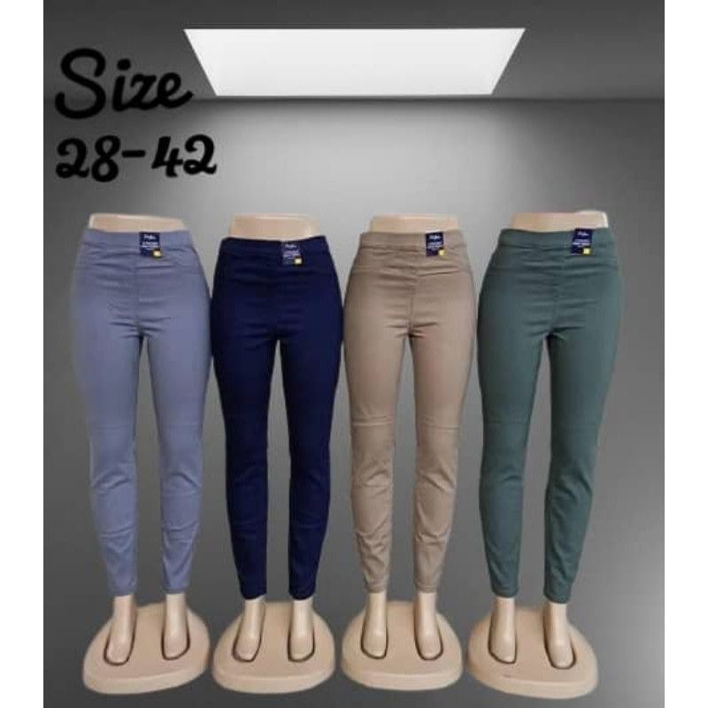 💥🔥🔥Hot ladies stretchable jagging Skinny pant🔥(Size 28--40)💥🔥🔥 | Shopee ...