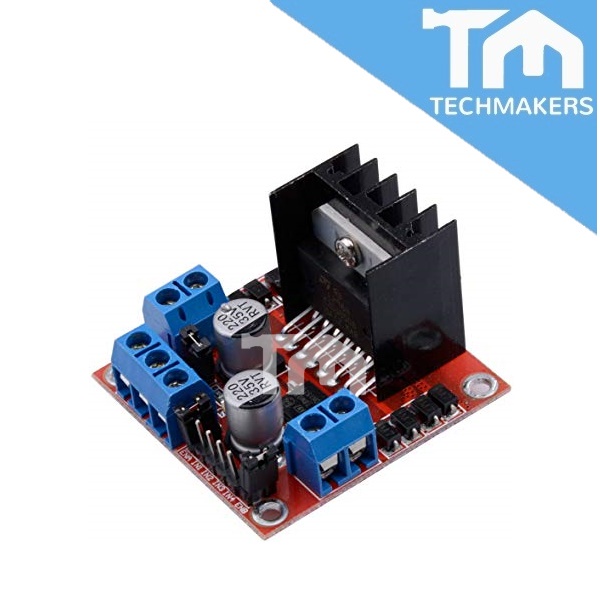 Red L298N Dual H-Bridge Stepper Motor Driver Module L298 298 for ...